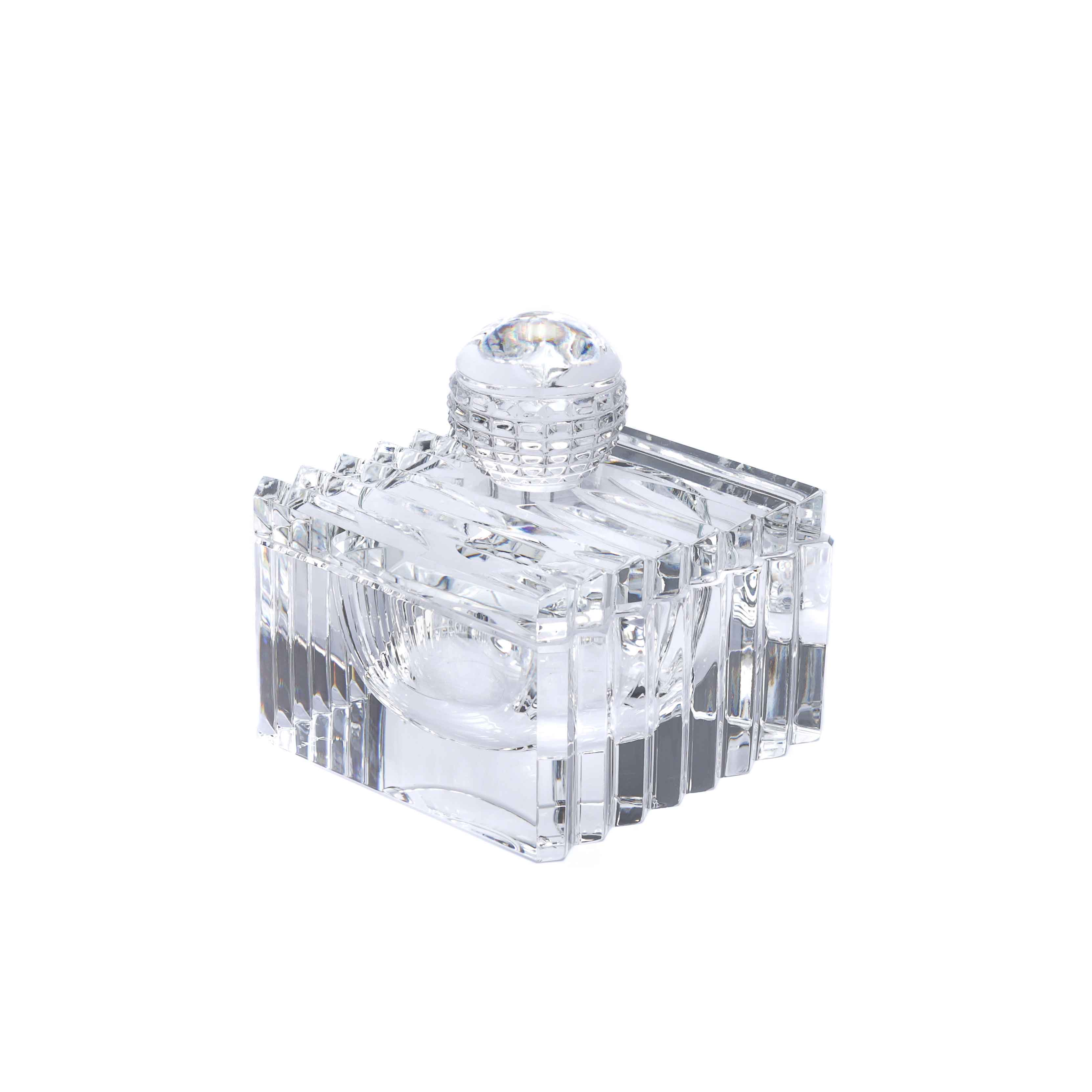 Crystal Oud Jar Clear - Jasper Crystal
